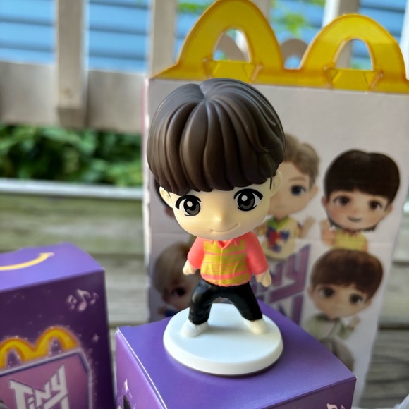 Other | Tiny Tan Bts Mcdonalds Suga Yoongi Toy | Poshmark